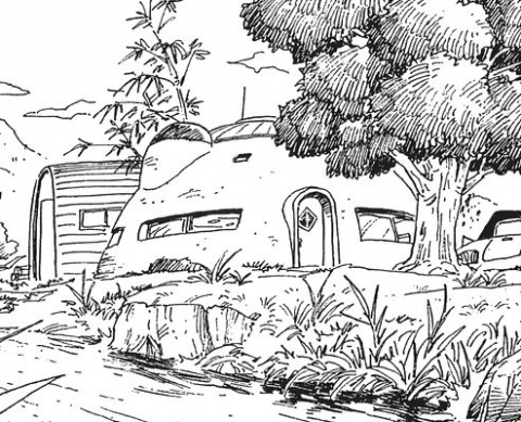 Son Goku's House - Kanzenshuu Dragon Ball Wiki